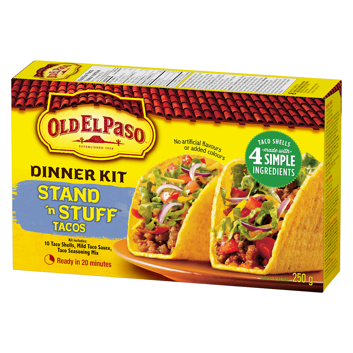 Stand 'n Stuff Taco Dinner Kit - Old El Paso Stand 'n Stuff Taco Dinner Kit - Old El Paso